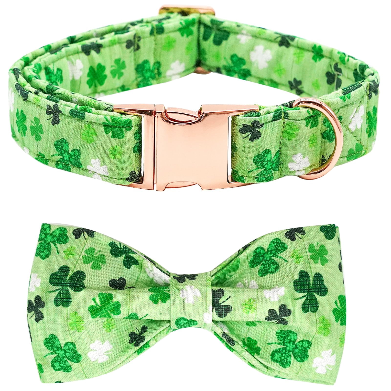 Bobo Rainbow Dog Collar MSF2 - St. Patrick's Dog Collar Bows for Dogs ...
