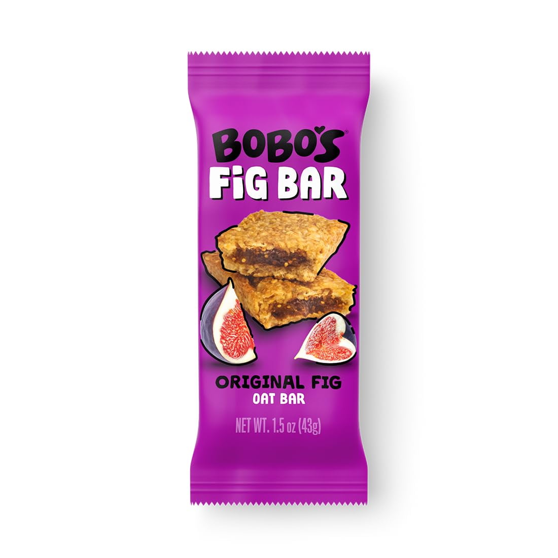 Bobo's Fig Bar (30, SBF3 Original Fig), Soft Baked, Non-GMO, Vegan, Snack Bar, Gluten Free ...