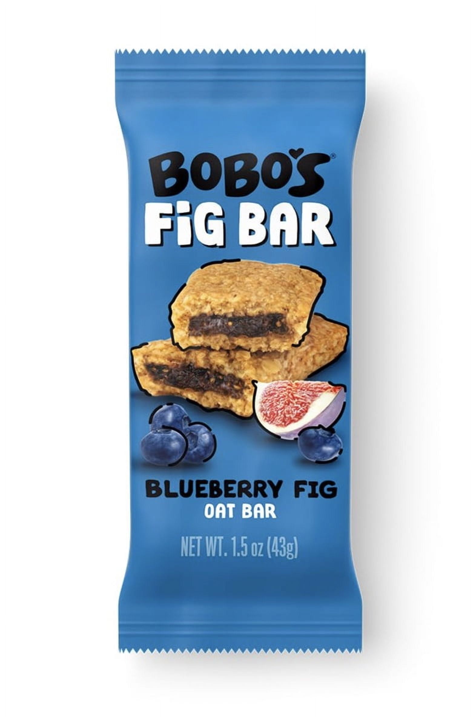 Bobo’s Fig Bar - Blueberry 5pk, 1 Count - Walmart.com