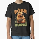 Bobr Kurwa Bober Beaver Bobr Funny Polish Meme M2849 T-Shirt, for Men and Women, Up to 5XL ...
