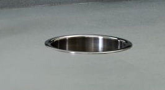 Bobrick B-529 Drop-In Circular Waste Chute - Stainless Steel - Walmart.com