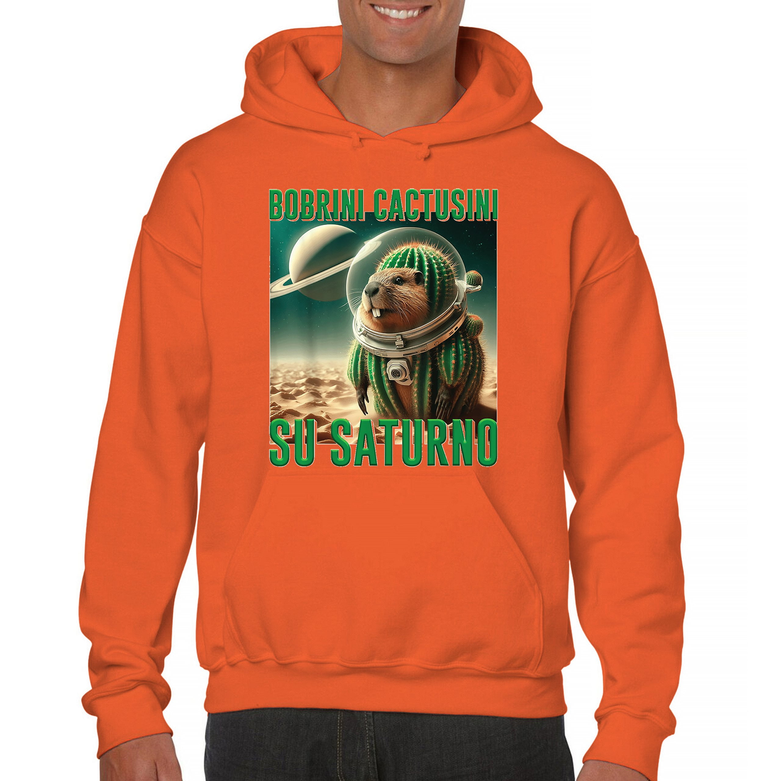 Bobrini Cactusini Su Saturno Unisex Hoodie Italian Brainrot Gen Z Meme ...
