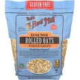 Bobs Red Mill Gluten Free Extra Thick Rolled Oats, 32 Oz Packaging May ...