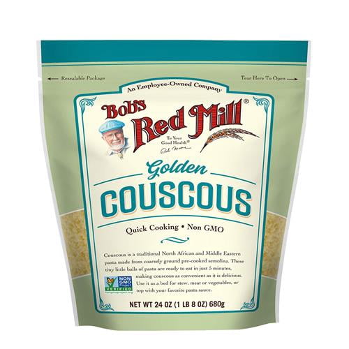 Bobs Red Mill Golden Couscous, 24 Oz (Pack Of 1) - Non-Gmo, Vegan ...