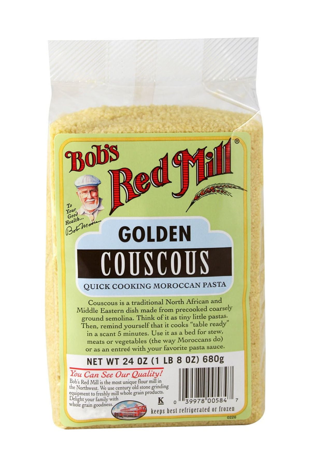 Bobs Red Mill Golden Couscous, 24 Oz - Walmart.com