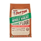 Bobs Red Mill Flour, Whole Wheat, Organic, 80 oz Non-GMO Project ...