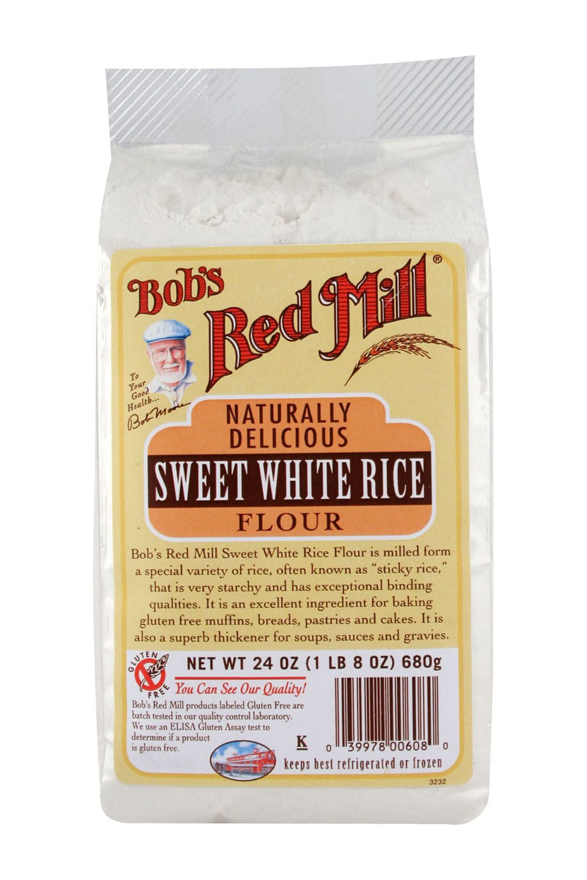 Bobs Red Mill Rice Flour, Sweet White, 24 Oz - Walmart.com
