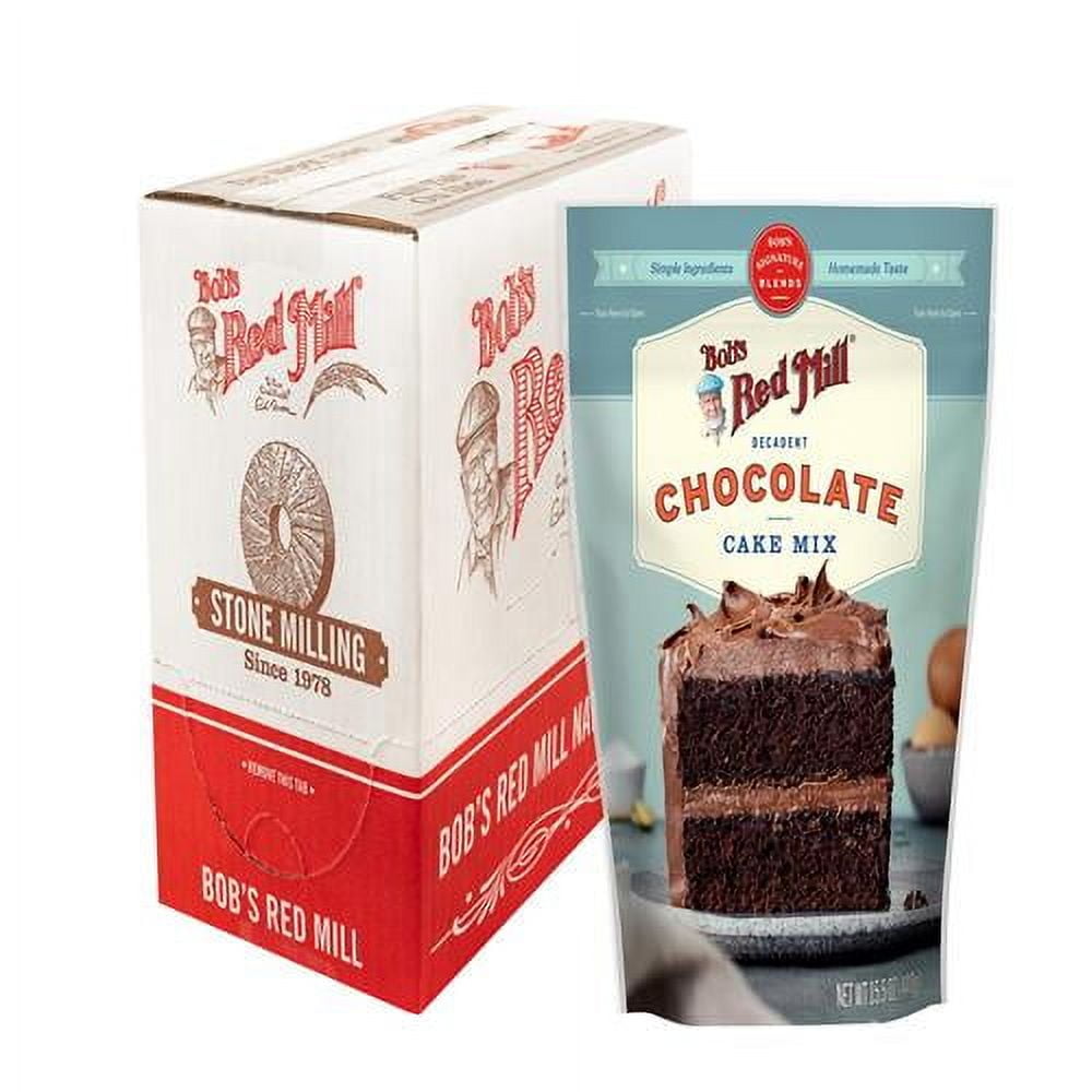 Bobs Red Mill Signature Chocolate Cake Baking Mix, 15.5Oz (Pack Of 4 ...