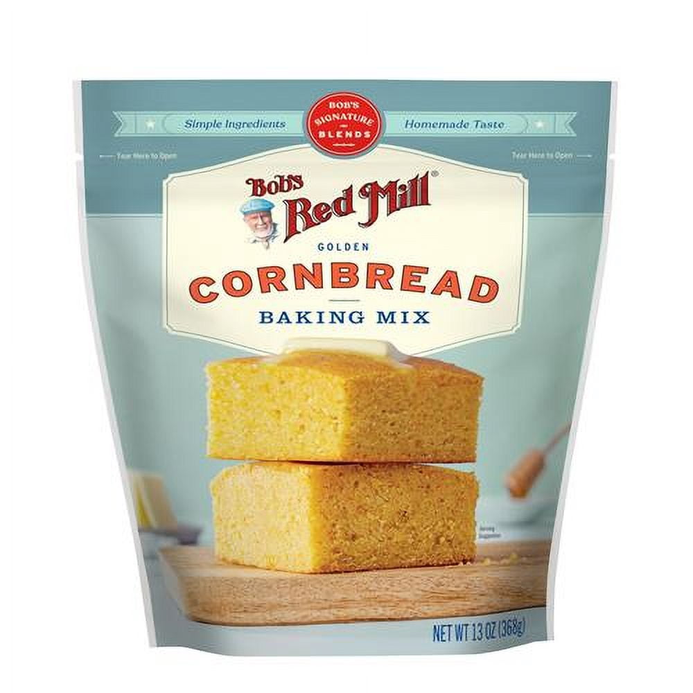 Bobs Red Mill Signature Cornbread Baking Mix, 13Oz (Pack Of 1) - Simple ...