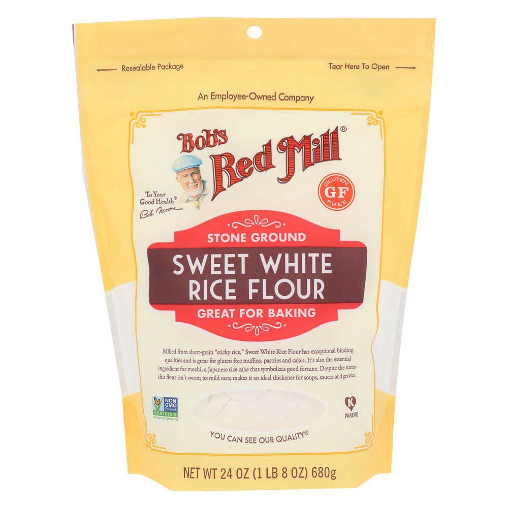 Bobs Red Mill Sweet White Rice Flour, 24 Ounce -- 4 per Case. - Walmart.com