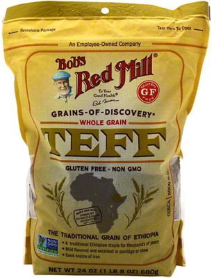 Bobs Red Mill Whole Grain Teff, 24 oz - Walmart.com