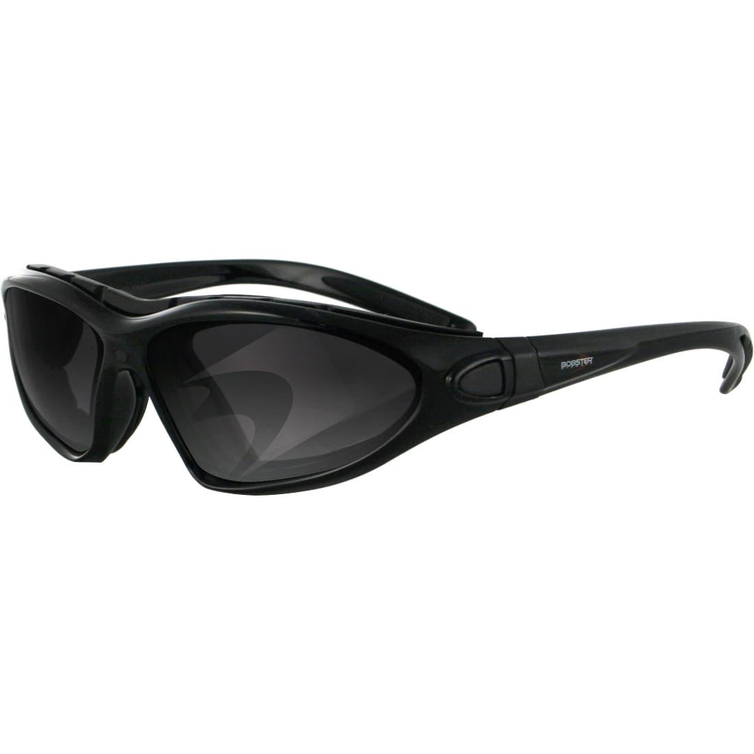 RoadMaster Convertible Sunglasses, Black Frame, Photochromatic Lenses ...