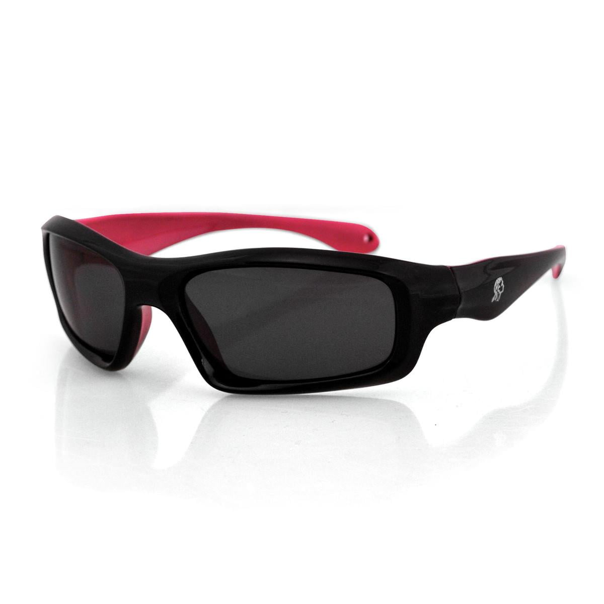 Bobster Seattle Womens Sunglasses (One Size Fits Most, Black/Pink ...