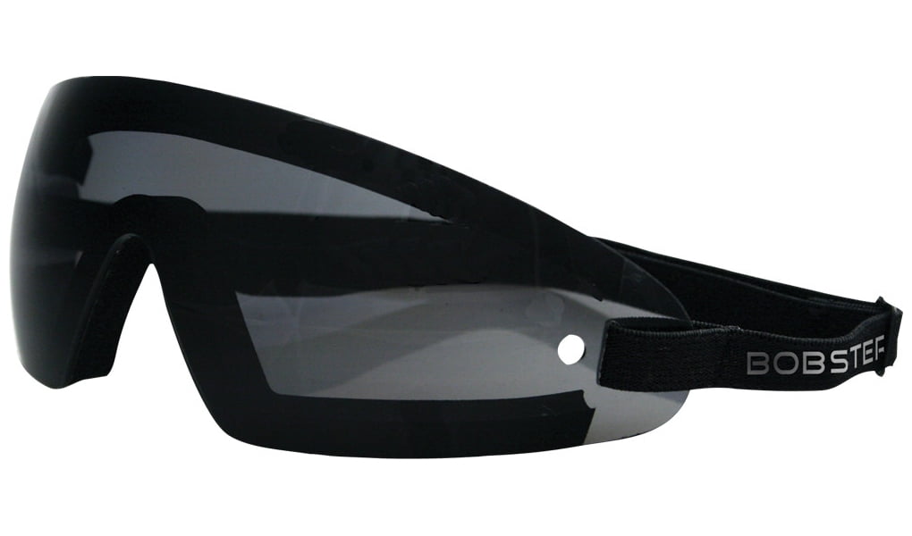 Bobster Wrap Around Sunglass Style Goggles Black w/Smoke Lens - Walmart ...