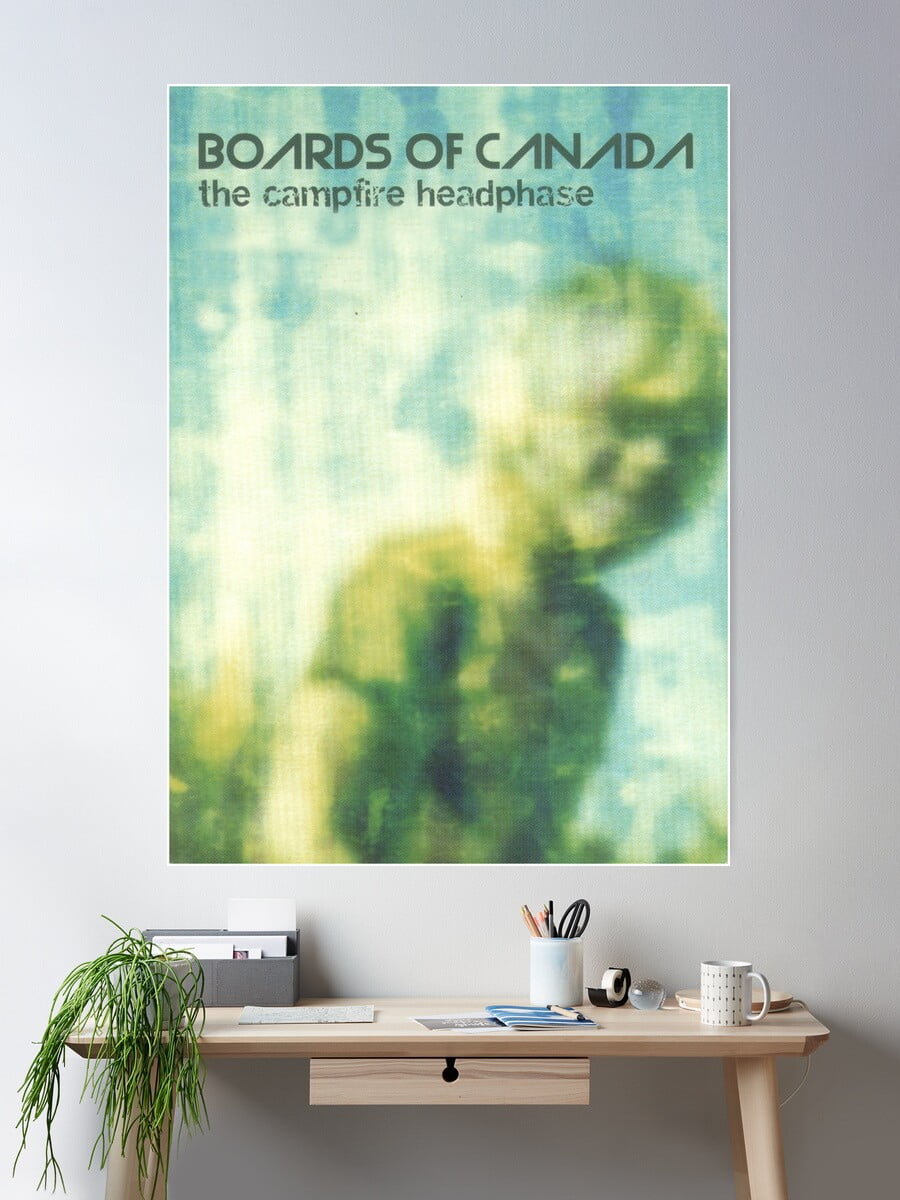 Boc - Campfire Headphase Poster Wall Art, Modern Wall Decor For Living ...