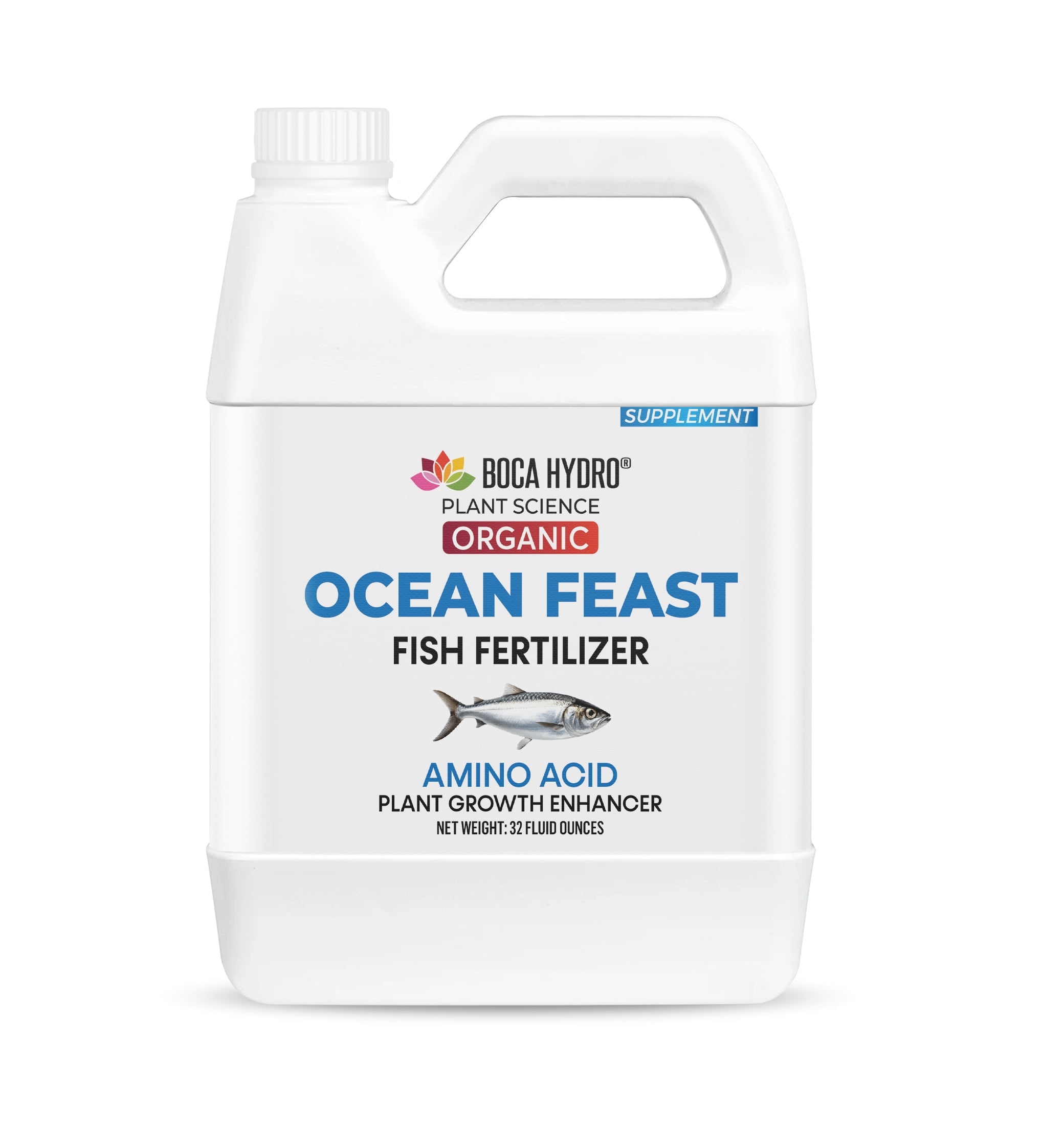 Boca Hydro Ocean Feast Fish Protein Fertilizer Organic Liquid Amino ...