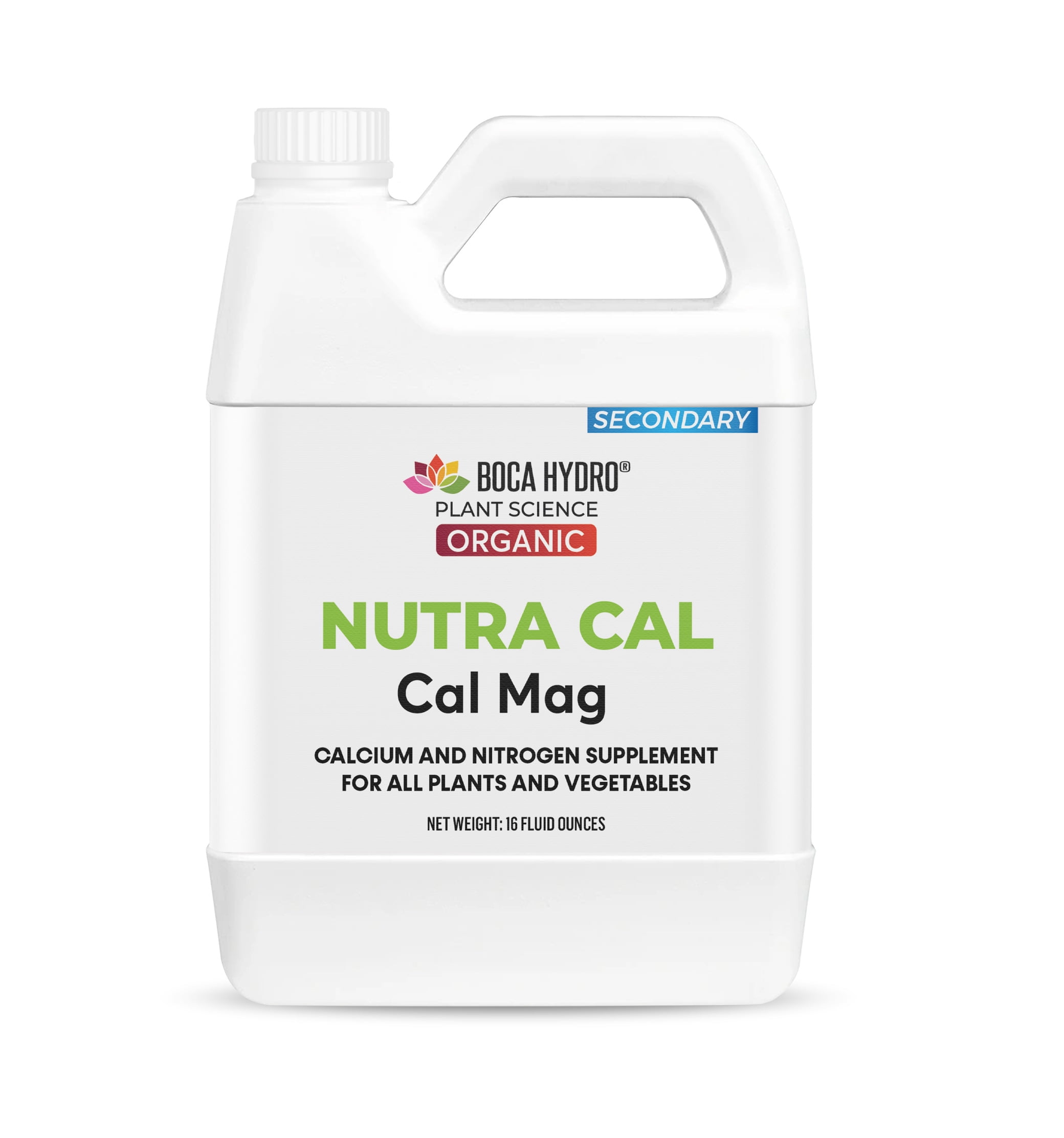 Boca Hydro Nutra Cal Organic Fertilizer, 16 fl oz - Walmart.com