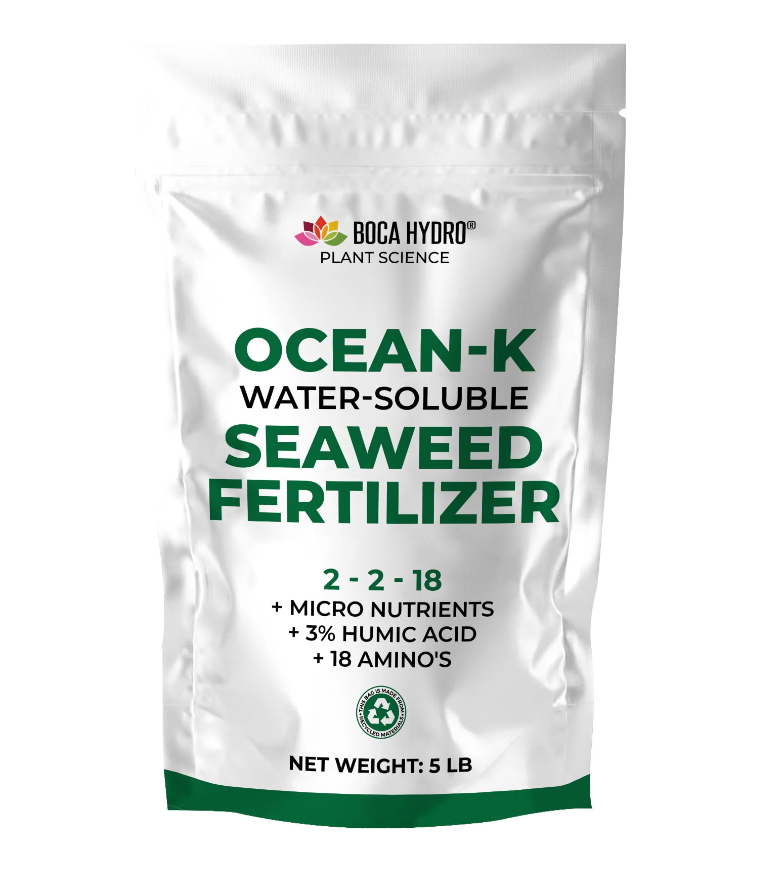 Boca Hydro Ocean-K Organic High Potassium Water-Soluable Seaweed ...