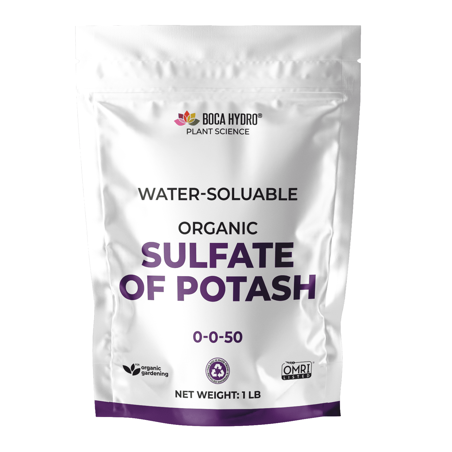 Boca Hydro Organic Sulfate of Potash Water-Soluable Plant Nutrient ...