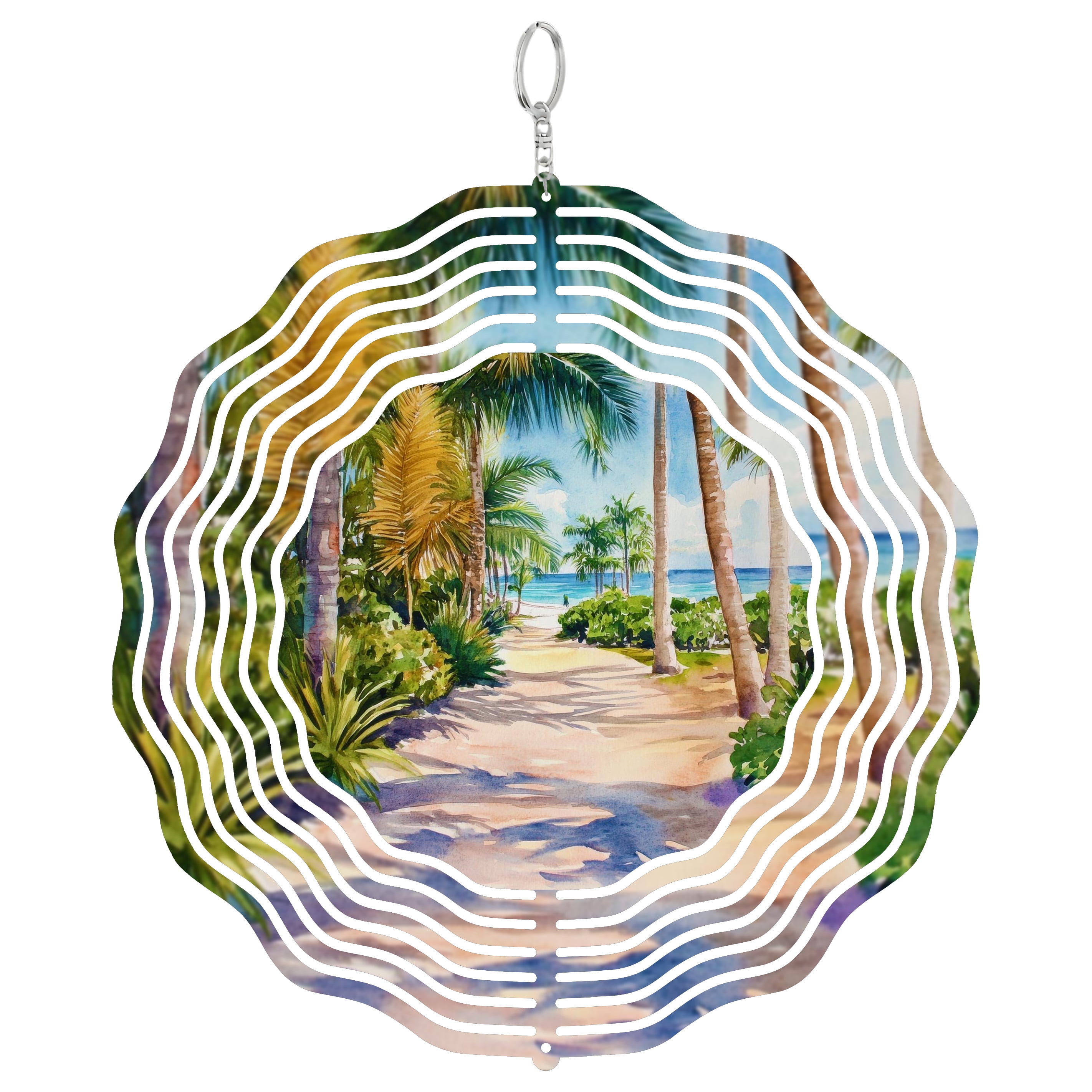 Boca Raton Resort 3D Wind Spinner Florida Luxury Yard Art - Walmart.com