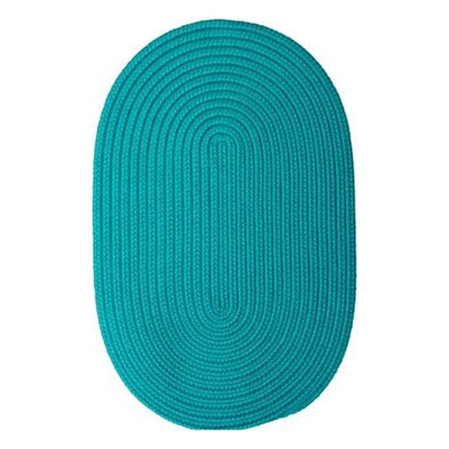 Boca Raton Turquoise Outdoor Rug - 5 ft. round - Walmart.com