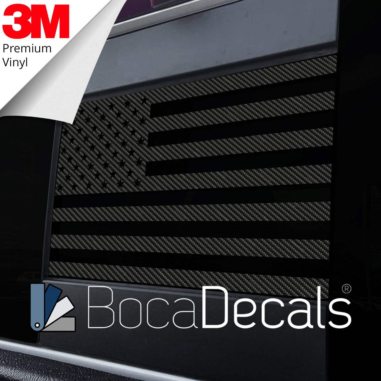 BocaDecals 2004-2018 Chevy Silverado and GMC Sierra 1500/2500/3500 Rear ...