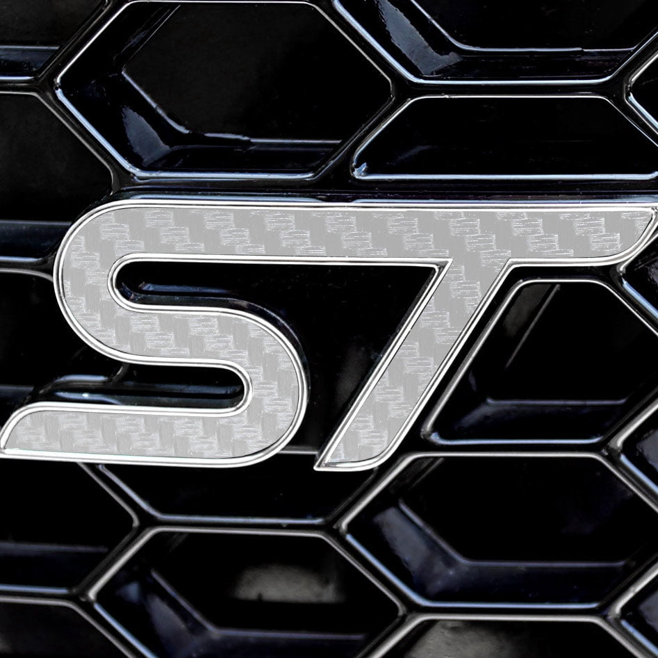 BocaDecals 2013-2019 Fiesta ST Carbon Fiber Emblem Decal Inserts (Set ...