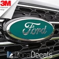 BocaDecals Emblem Overlay Decal Insert For 2019-2023 Ford Edge (Set of ...