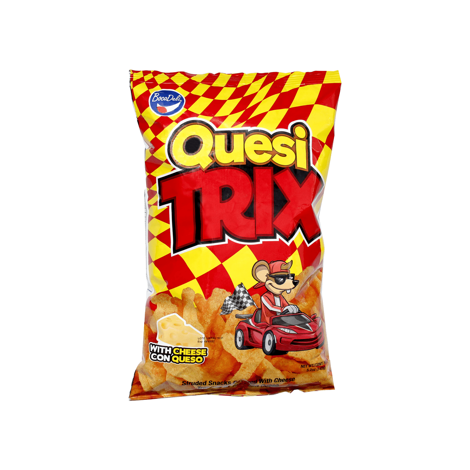 Bocadeli Quesitrix® CHEESE, Cheese Flavored Corn Puffs, 5.1 oz (1 Pack ...