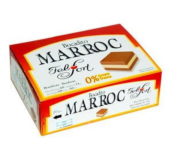 FELFORT Marroc Bocadito Caja de 60 und. | Layered Chocolate & Peanut ...