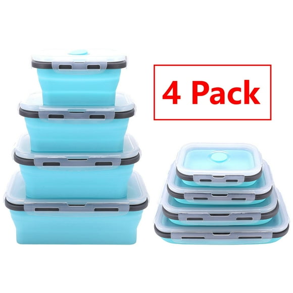 Collapsible Silicone Containers