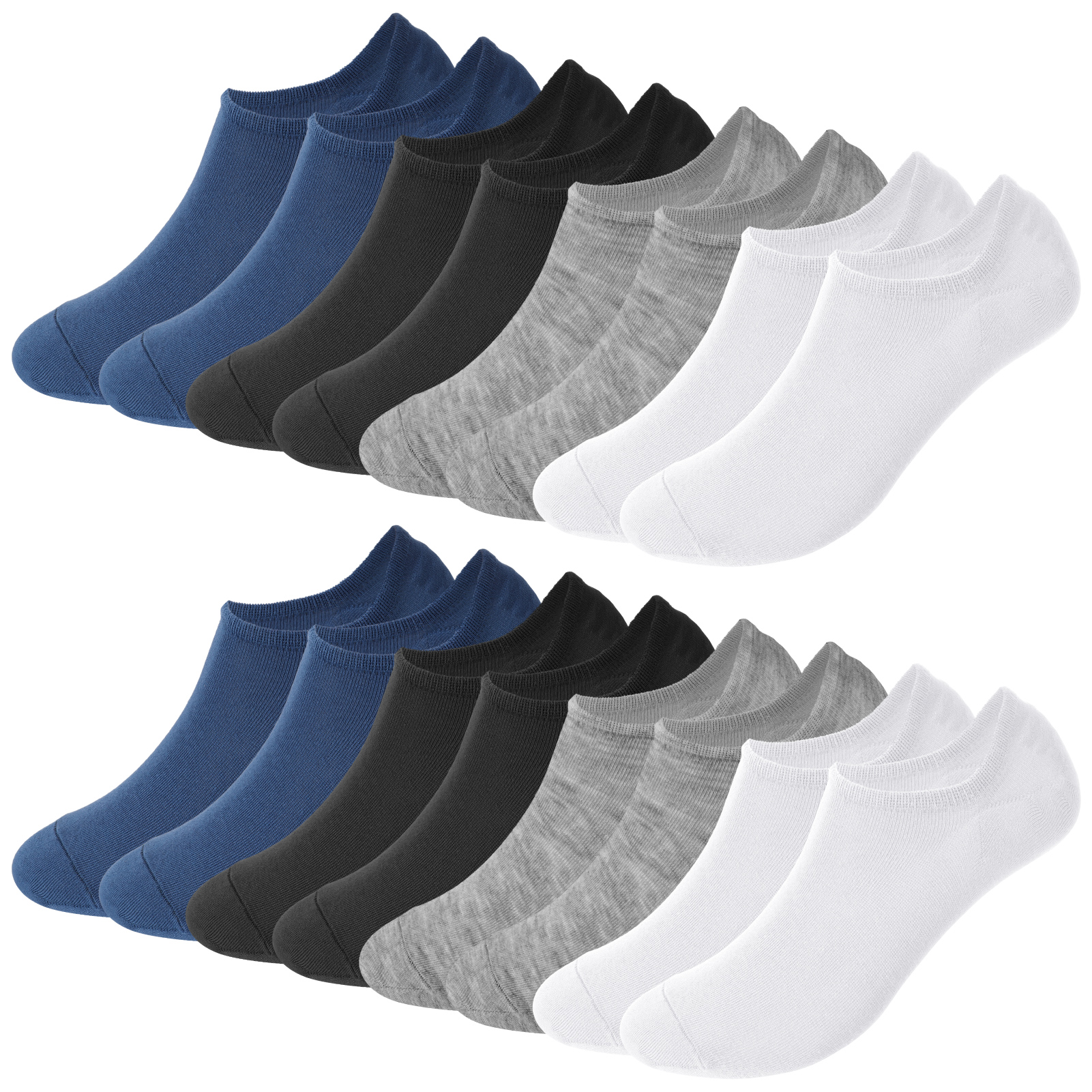 12 pairs Mens Breathable Comfortable Cotton Soft Fashion Casual Classic ...