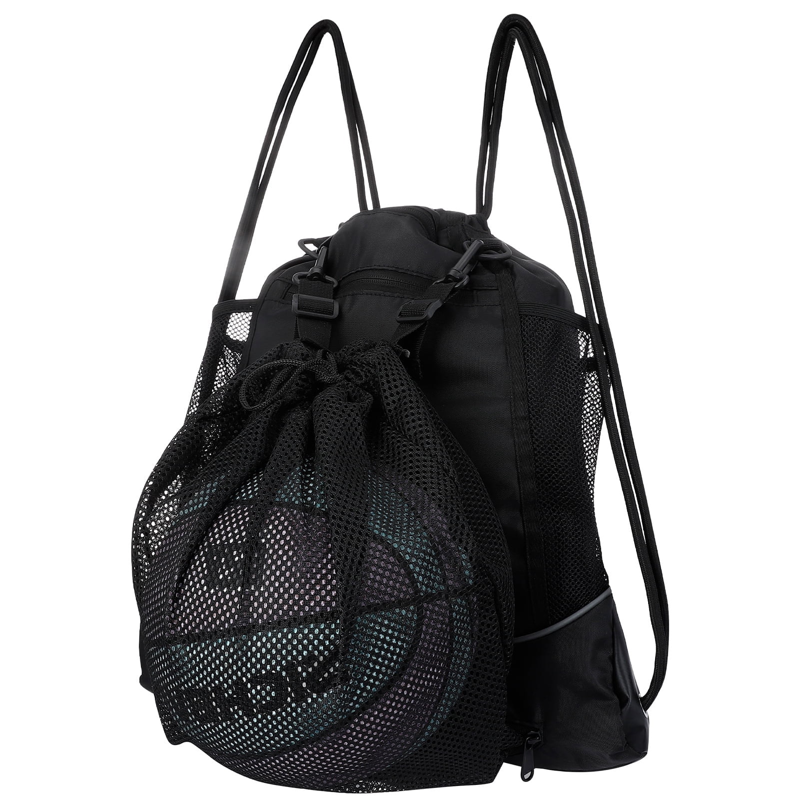 Bocaoying Large Sports Drawstring Backpack, Waterproof Gym Backpack ...