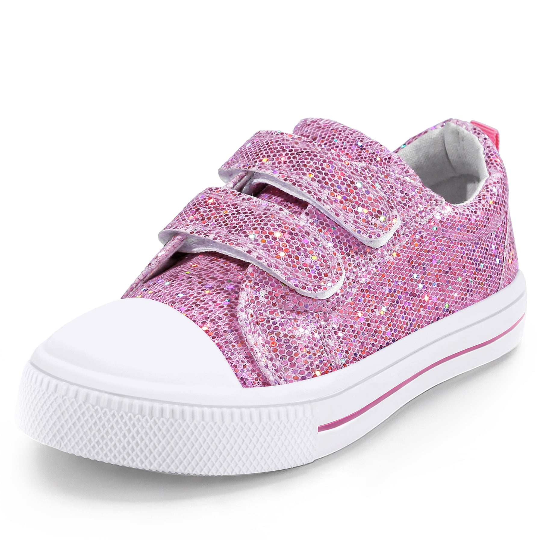 Bocca Kid's Walking Sneakers Purple Girls Canvas Shoes Size 8 - Walmart.com
