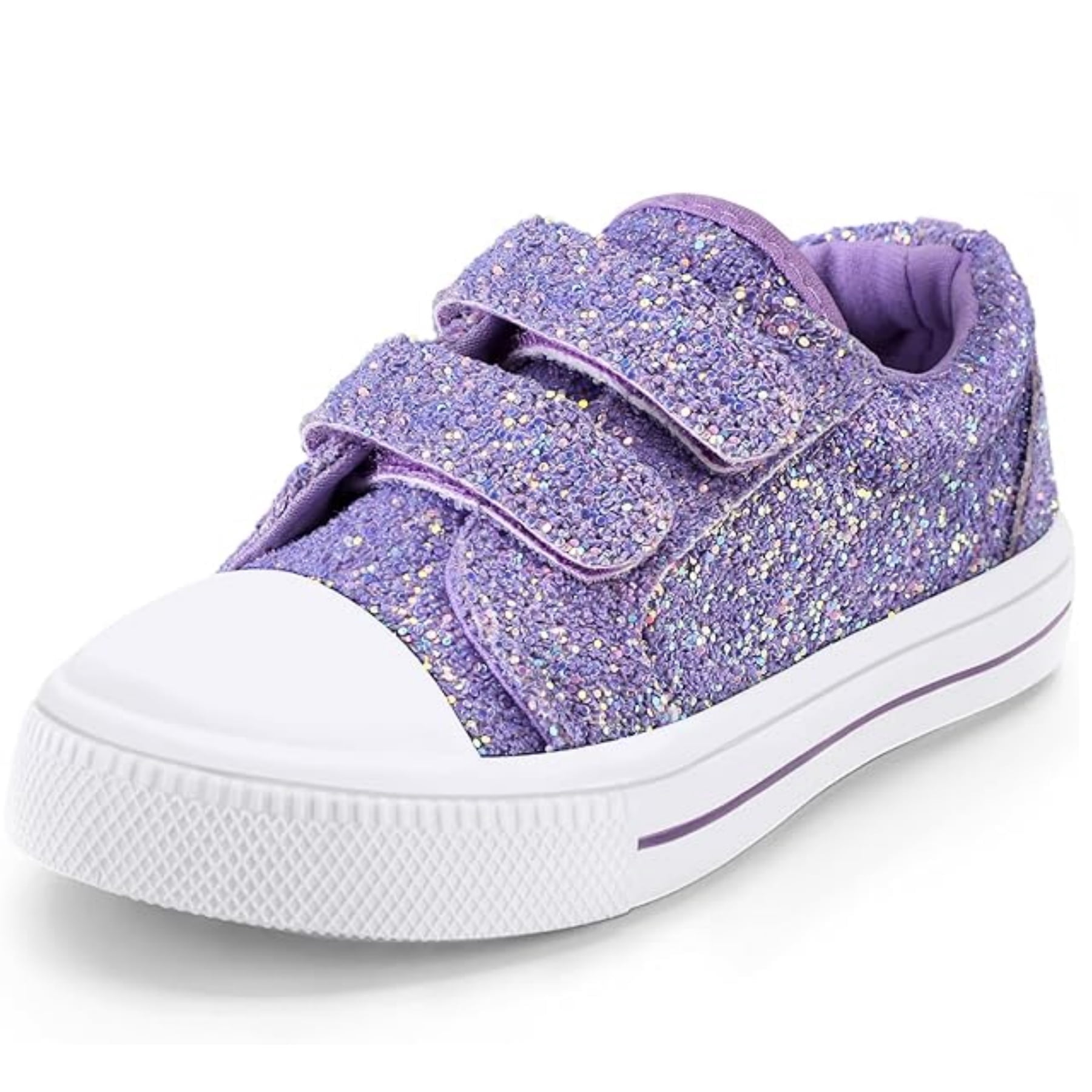 Bocca Kid's Walking Sneakers Rainbow Girls Canvas Shoes Size 4 ...