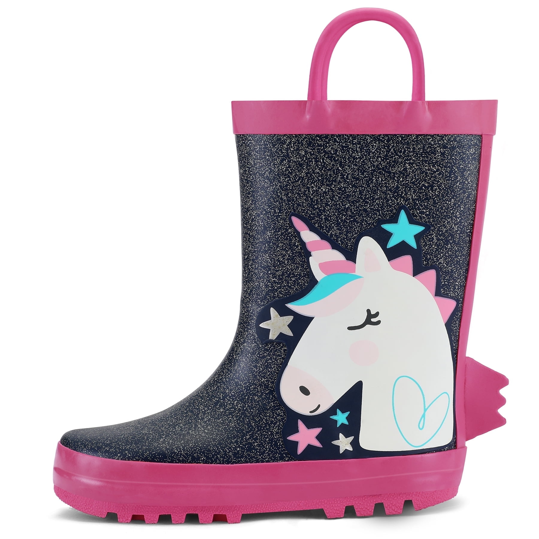 Customer reviews for Bocca Kids Rain Boots Glitter Unicorn Rain Boots ...
