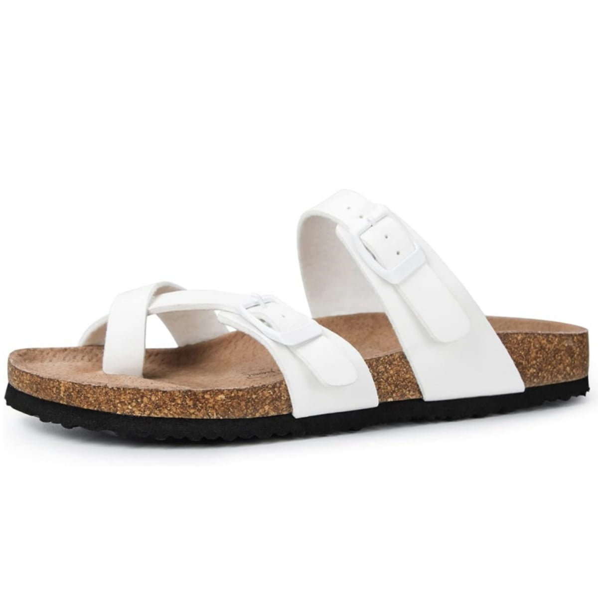 Bocca Women Adjustable Slide Sandals White-new Summer Flip-Flops Ring ...