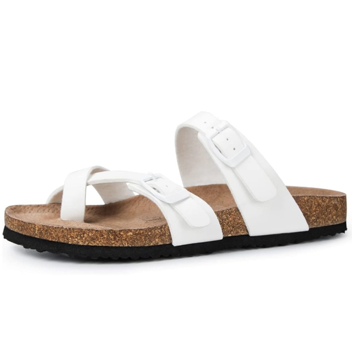 Bocca Women Adjustable Slide Sandals White-new Summer Flip-Flops Ring ...