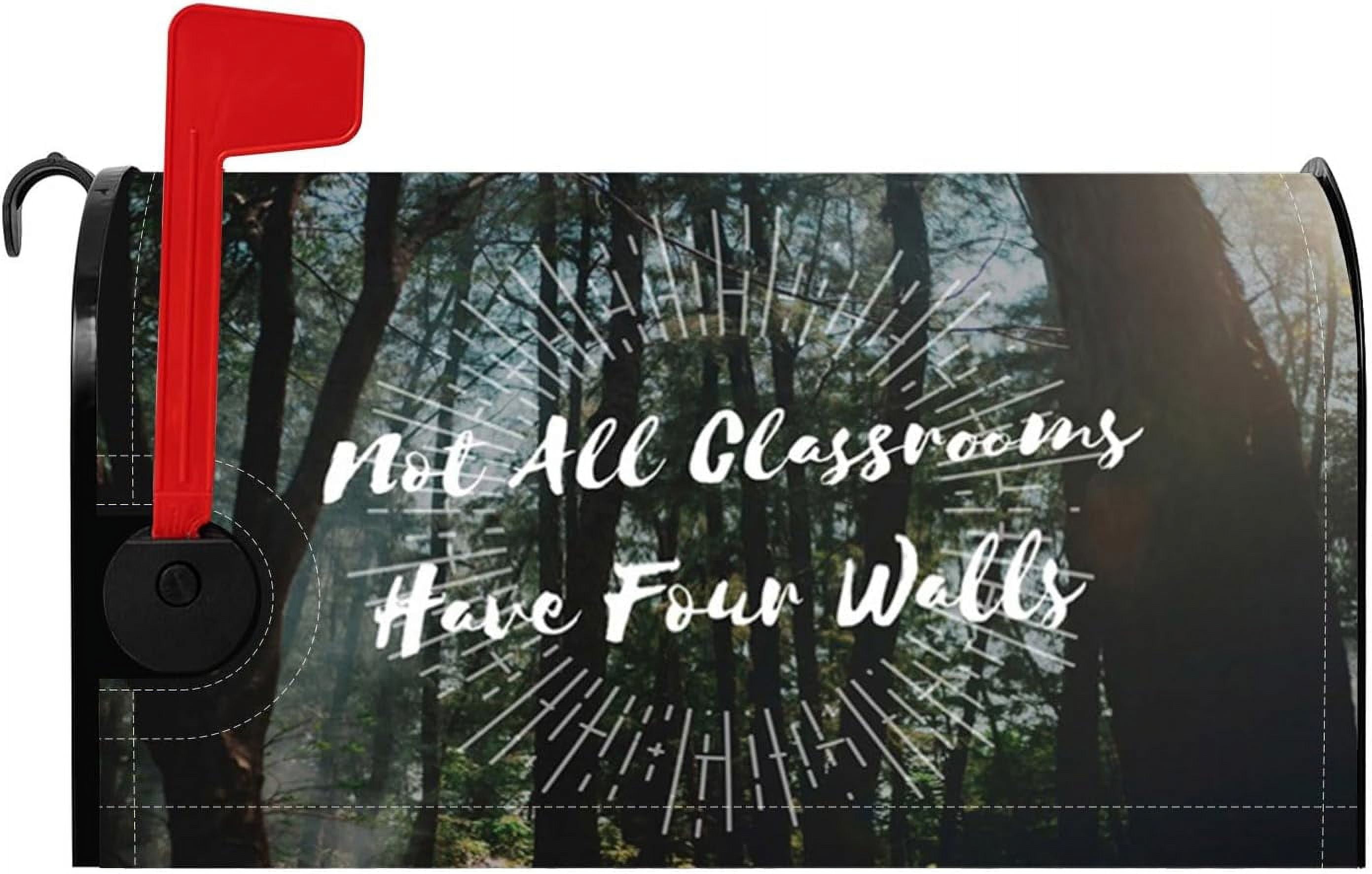 Boccaccio Not All Classrooms Have Four Walls Mailbox Cover Forest ...