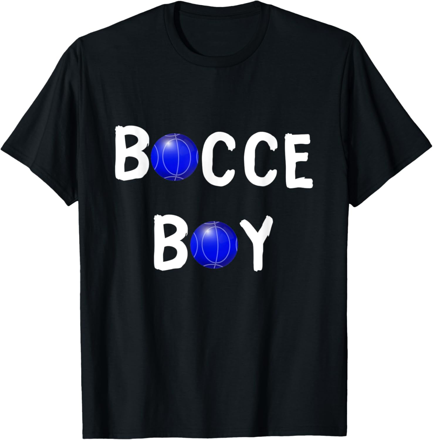 Bocce Boy Boules Sports Italian Pallino Bocce Ball Player T-Shirt ...