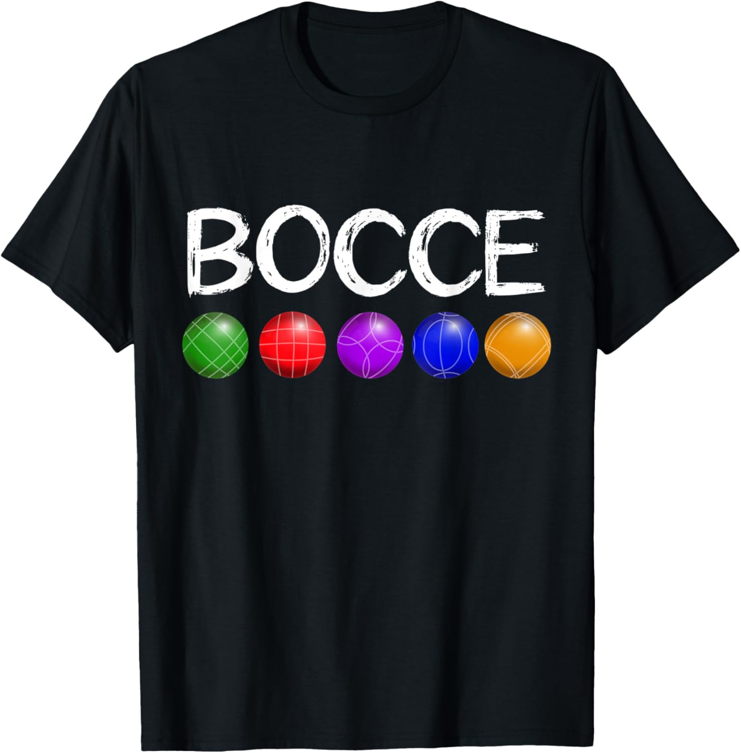Bocce Italian Team Ball Player Pallino Bocci Balls T-Shirt - Walmart.com