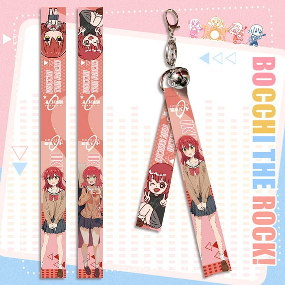 Bocchi the Rock! Anime Ribbon Pendant Keychain Backpack Pendant ...