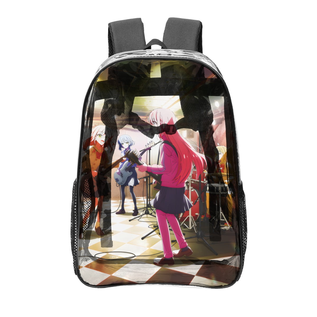 Bocchi the Rock! Transparent Backpack - Guard Dog Security, Durable and ...