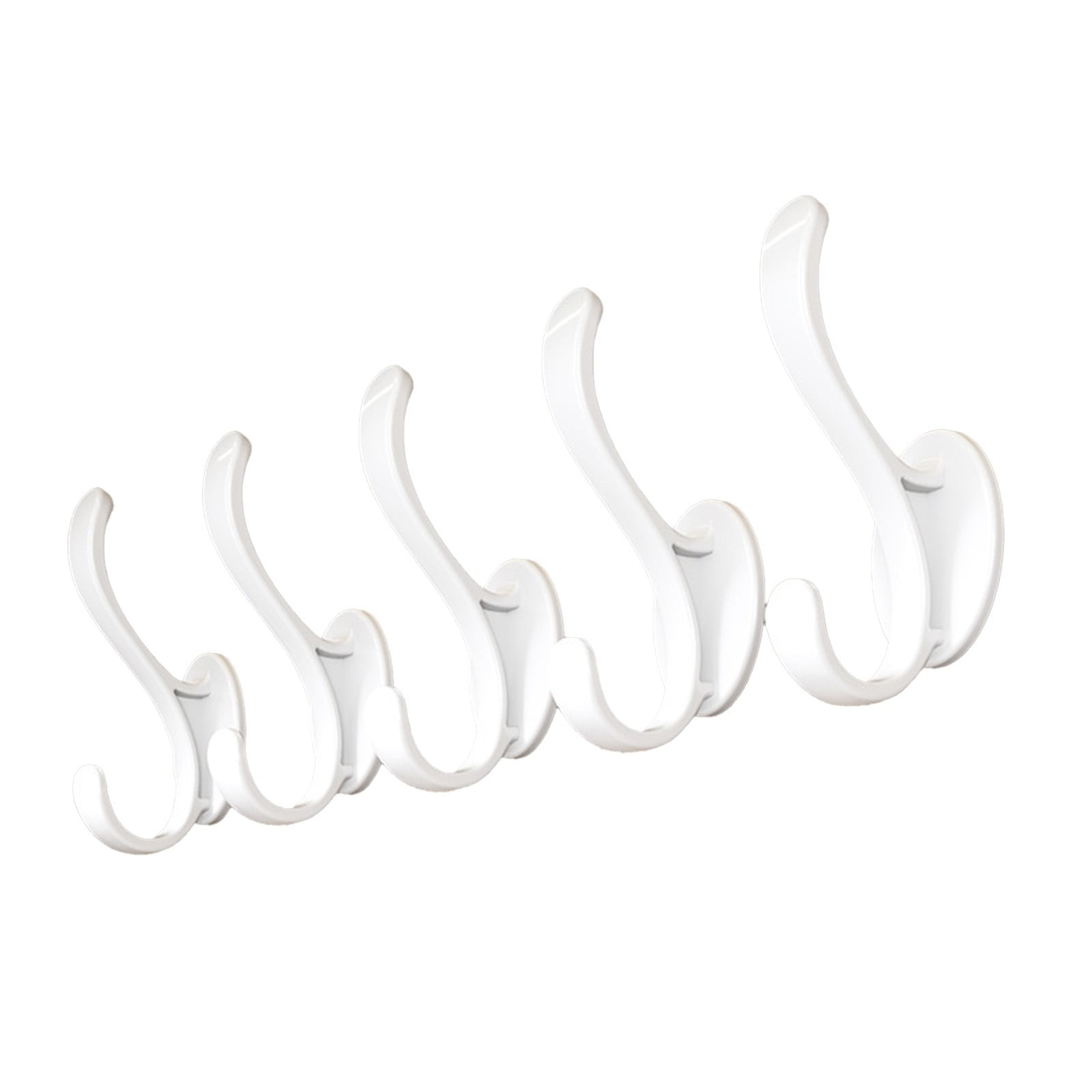 Bocqde 5 Sets Of Non Perforated Clothes Hooks For Entering The Wardrobe ...