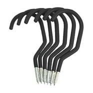 HUHOLE Heavy Duty Storage Hooks, 4PC Rafter Hangers, Pegboard Garage ...