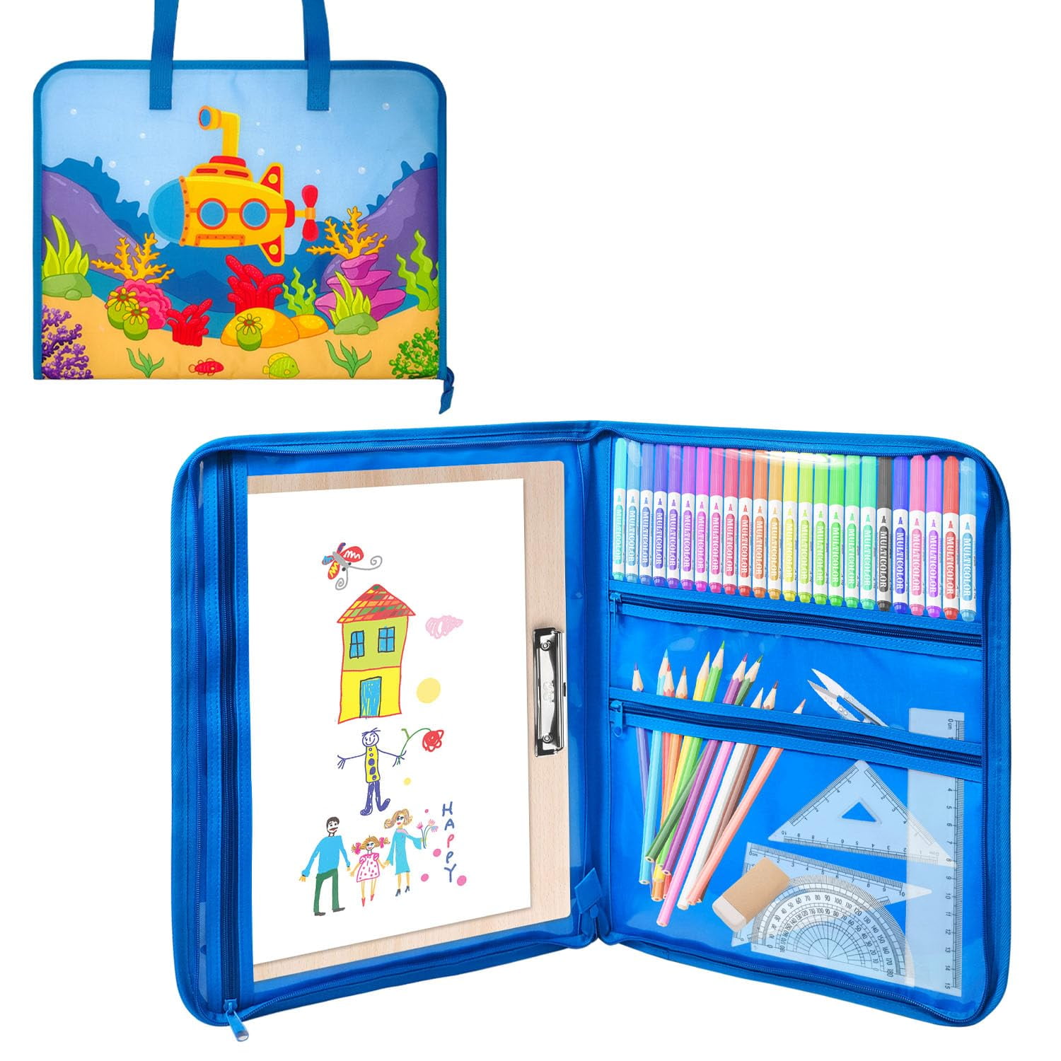 Boczif Art Portfolio Tote Bag, Art BSL1 Portfolio Case 18’’ x 14’ for ...