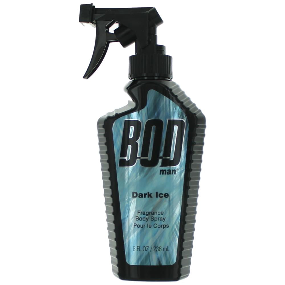 Bod Man Dark Ice by Parfums De Coeur, 8 oz Frgrance Body Spray for Men ...