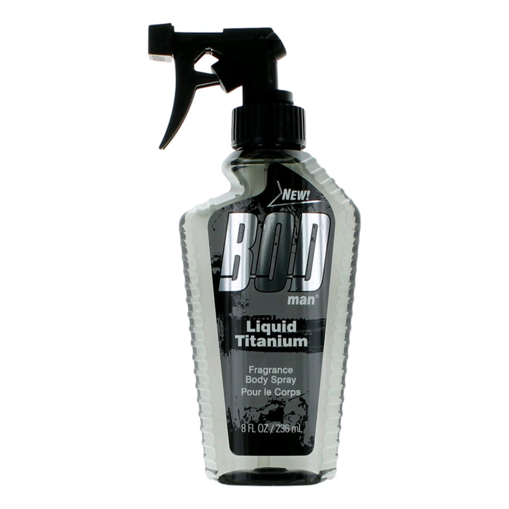 Bod Man Liquid Titanium by Parfums De Coeur, 8 oz Frgrance Body Spray ...