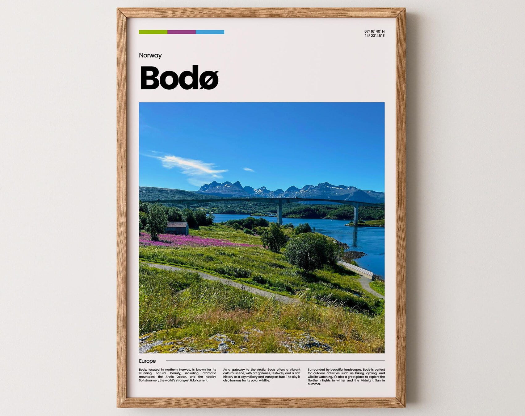 Bodø Poster, Bodø Print, Bodø Photo, Bodø Art, Norway Poster, Norway ...