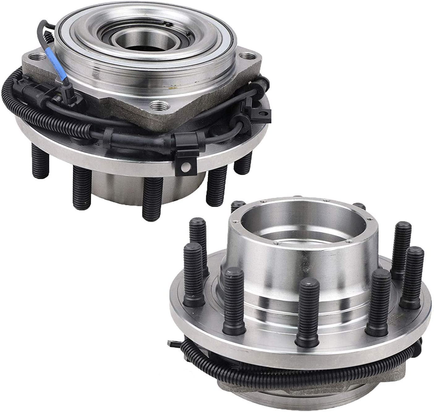 Bode-man Pair 10 LUG Front Wheel Hub Bearing Assembly for 2011-2016 ...